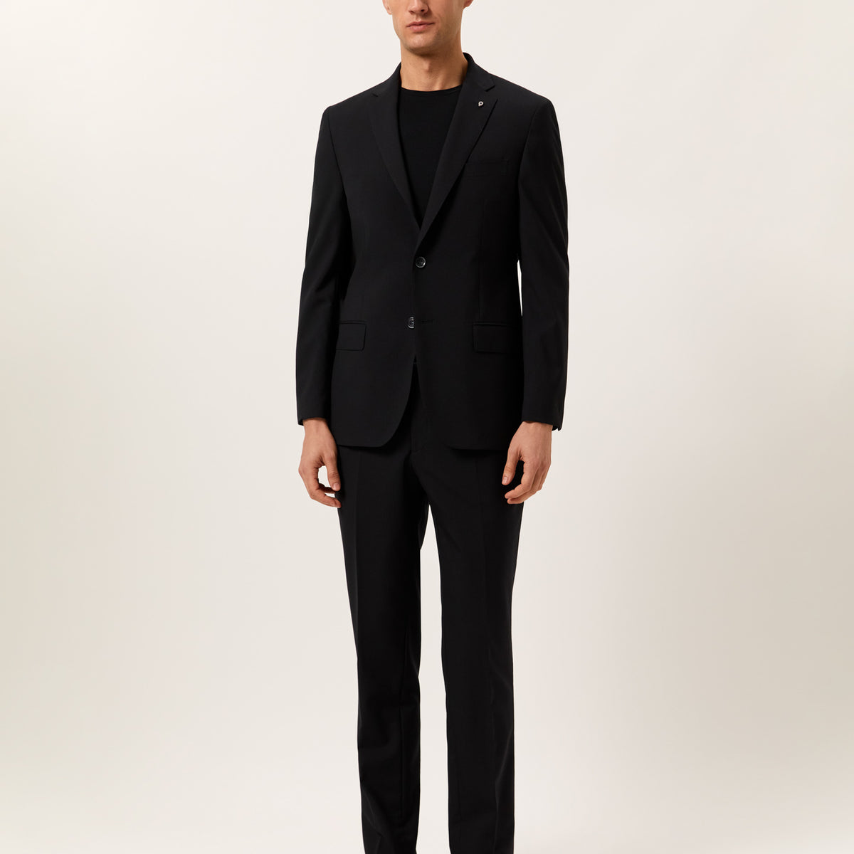 Slim Fit Suit in High-performance Wool – Sacoor Brothers